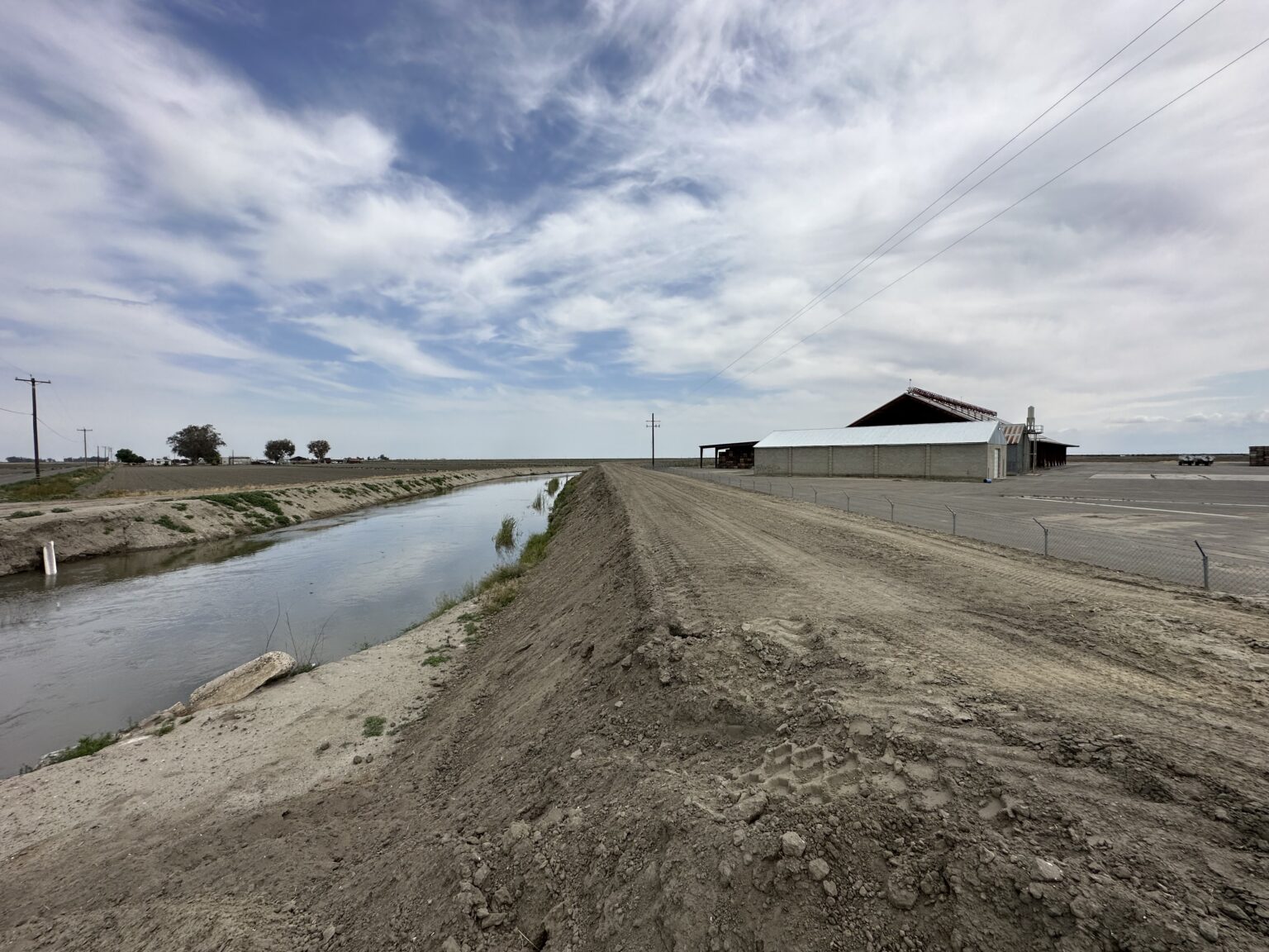 Battle of the berms: Farmers build maze of levees to protect land as ...